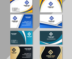 Business Name Card Templates | FreeVectors