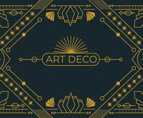 art deco - 379 Free Vectors to Download | FreeVectors