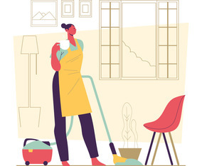 Free housekeeping - Vector Art
