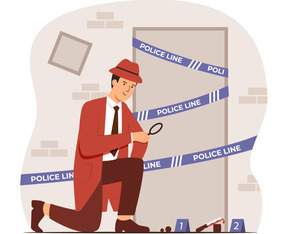 Free sleuth - Vector Art