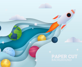 paper cut - 2309 Free Vectors to Download | FreeVectors