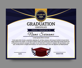 School Certificate Template