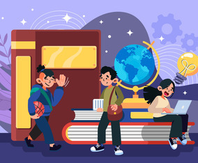 Free student - Vector Art