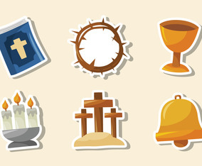 Free holy week - Vector Art