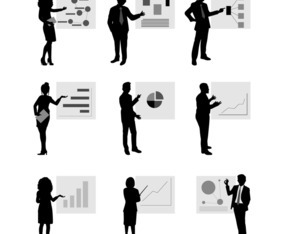 Free presentation design - Vector Art