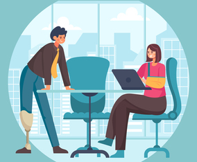 People With Disabilities In an Inclusive Workspace