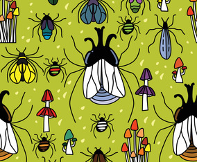 Free animal pattern - Vector Art