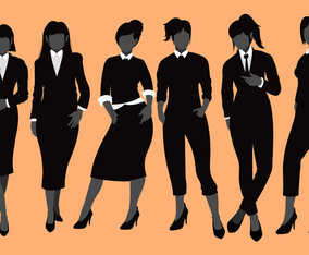 Free silhouettes - Vector Art