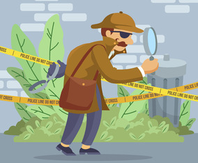 Free investigator - Vector Art