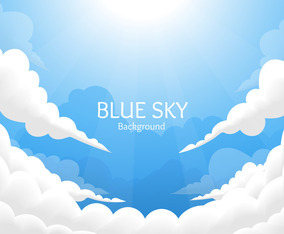 Free sky - Vector Art
