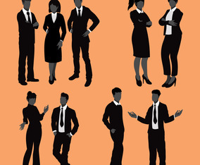 Free silhouettes - Vector Art