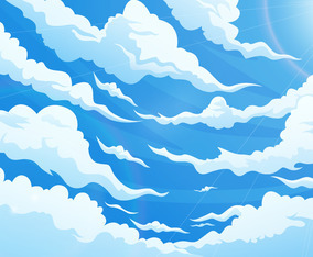 Free sky - Vector Art