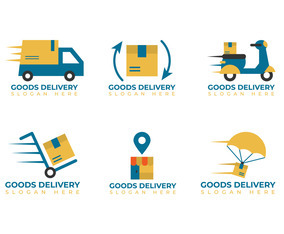 Free goods delivery - Vector Art