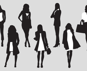 Free silhouettes - Vector Art