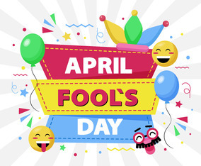 April Fools Day Cartoon Concept | FreeVectors