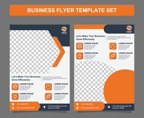 Free flyer design - Vector Art