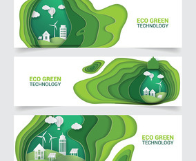 Eco Green Technology Banner