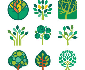 Free tree swing - Vector Art