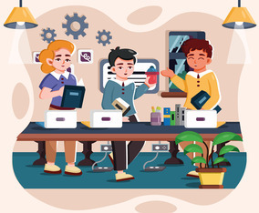 Free office - Vector Art