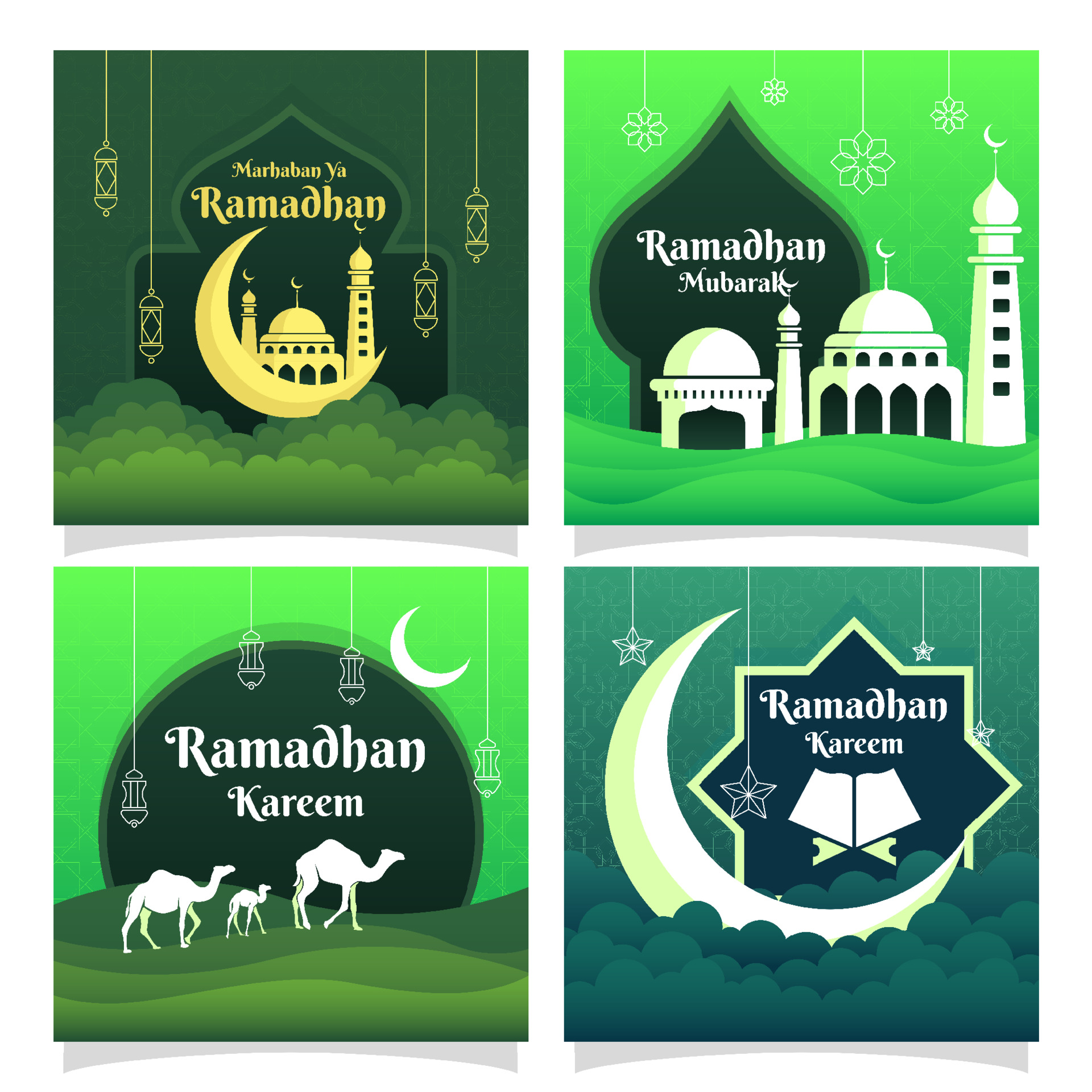 Ramadhan Icon Concept | FreeVectors