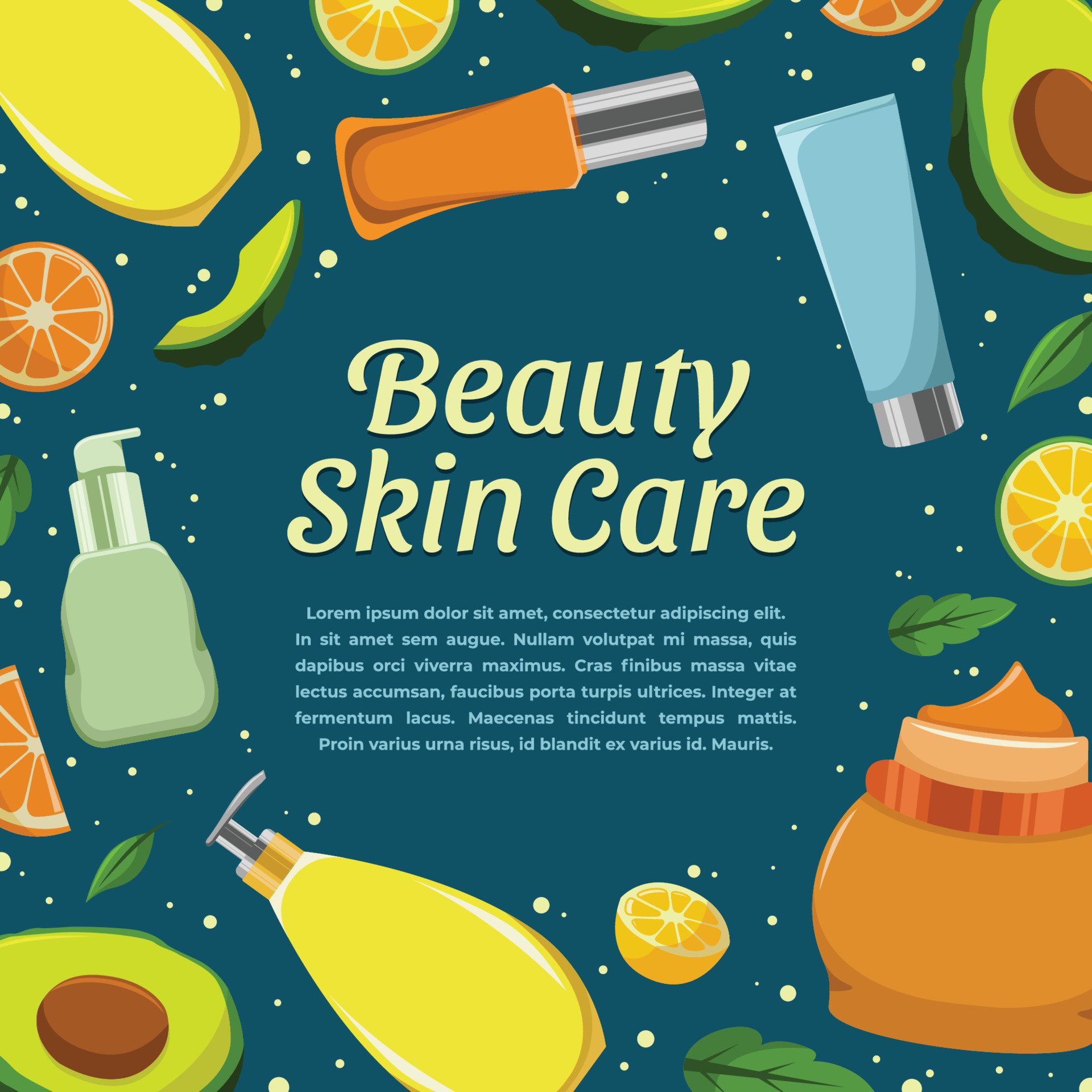 Free lotion - Vector Art