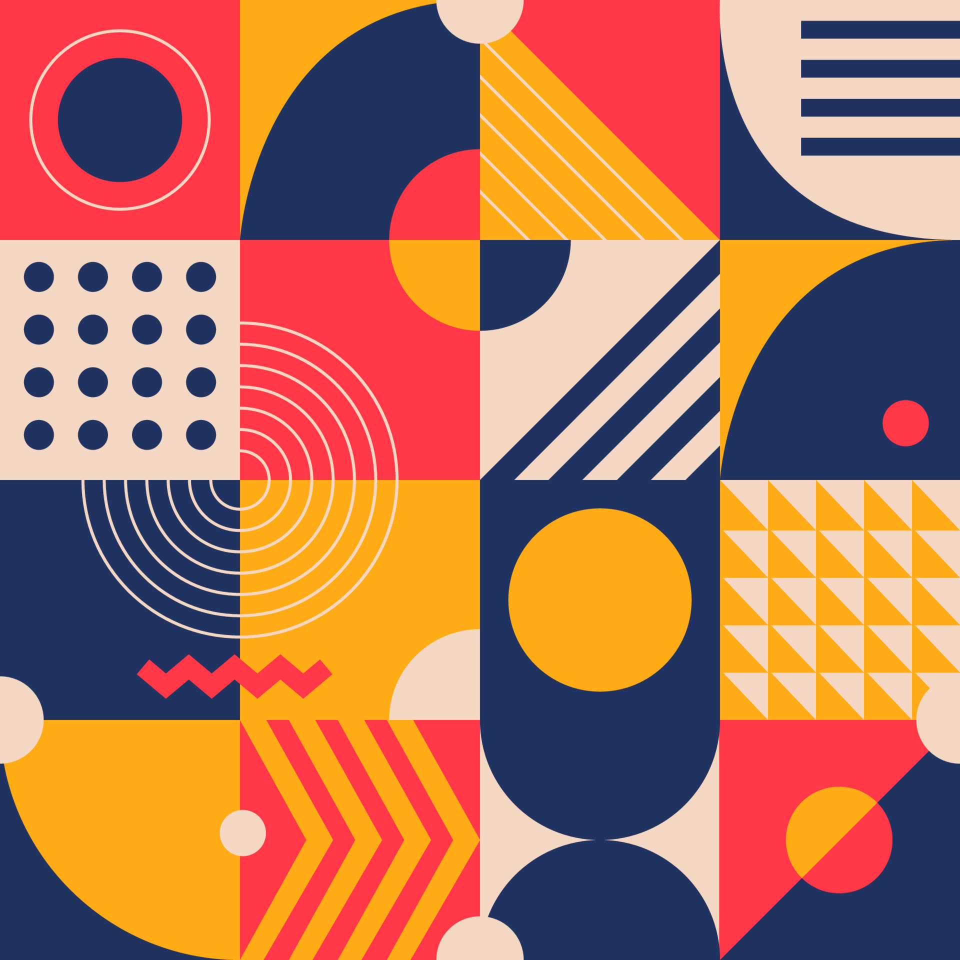 Colorful Geometric Background