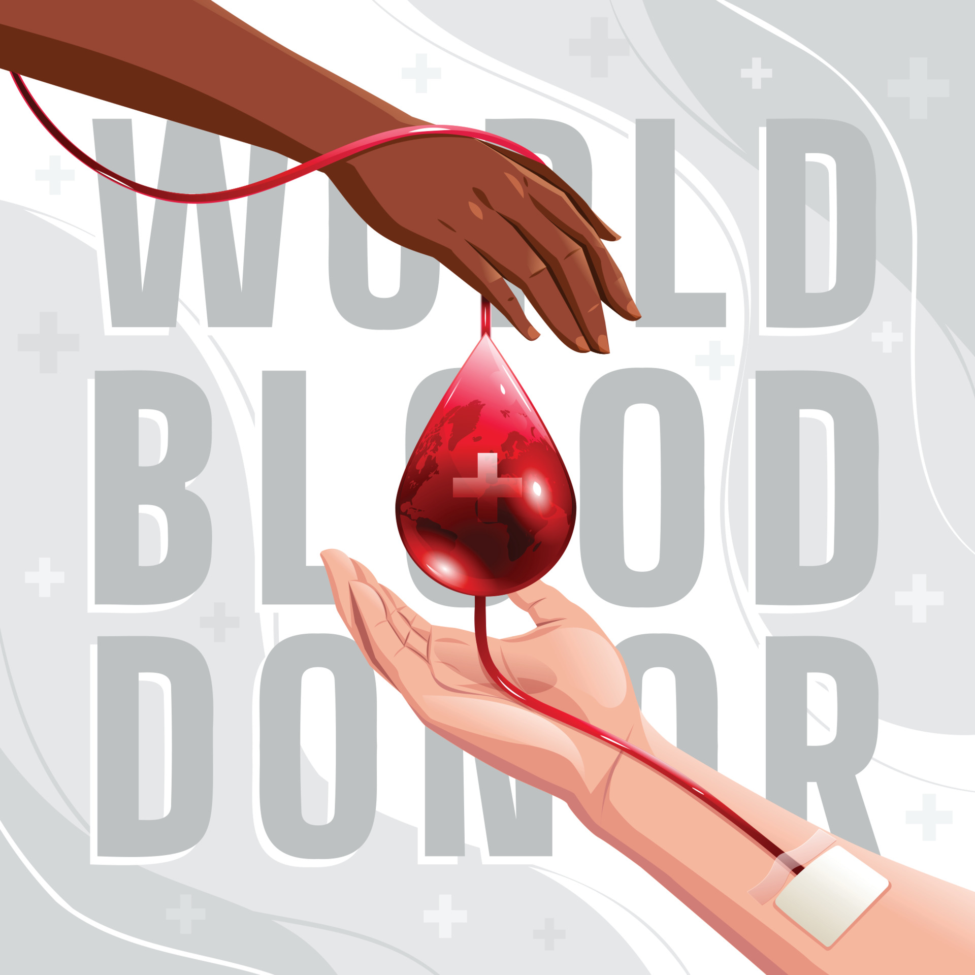 Free blood cells - Vector Art