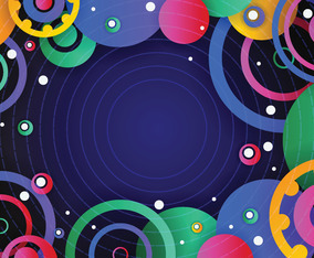 Free continuous circle - Vector Art