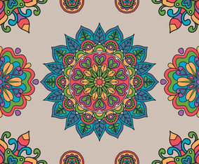 Free Vector Floral Motif | FreeVectors