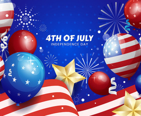 Free july - Vector Art