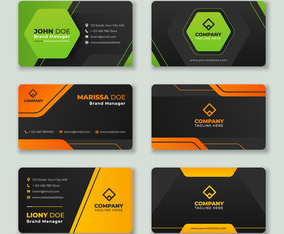 Rustic Business Card Template