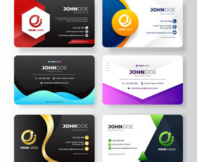 Business Name Card Templates | FreeVectors