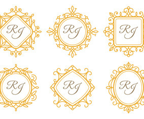 Free wedding border - Vector Art