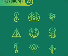 Free tree swing - Vector Art