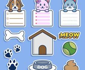Free pet shop - Vector Art