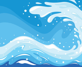 Free water ripples - Vector Art
