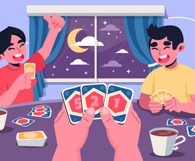 Free game night - Vector Art