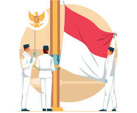 Free paskibra - Vector Art