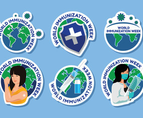 Free immunization - Vector Art