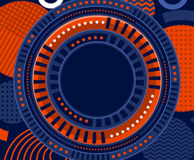 Free abstract circle - Vector Art