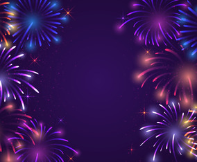 Fireworks Party Background | FreeVectors
