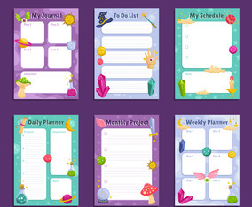 Magical Fantasy Journal Template