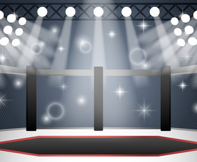 MMA Sport Arena Background