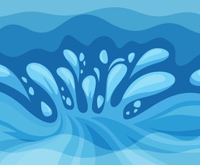 Free water ripples - Vector Art