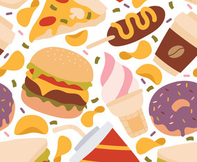 Junk Food Seamless