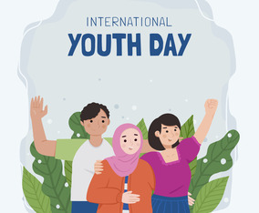 Free youth - Vector Art