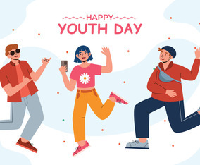 Free youth - Vector Art