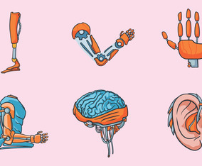 Free body swelling - Vector Art