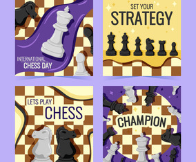 Free chess board - Vector Art