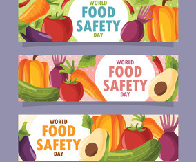 Free food banner - Vector Art